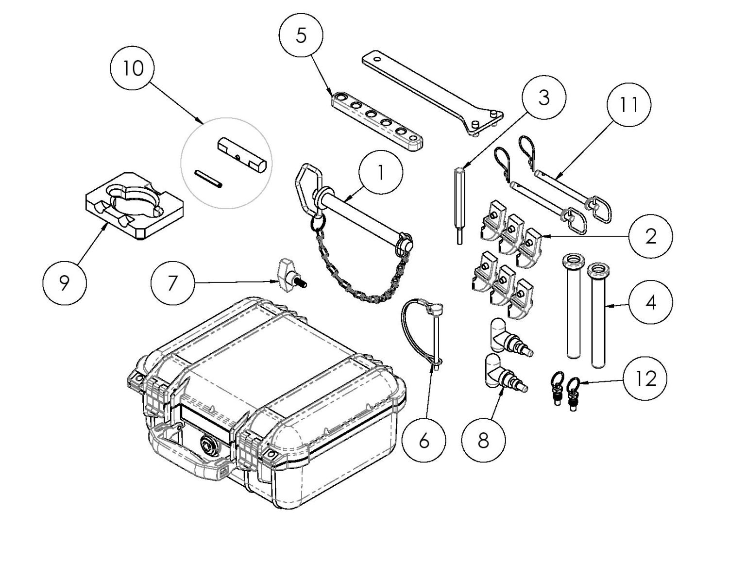 Spare Parts Repair Kit - Mr. Manhole